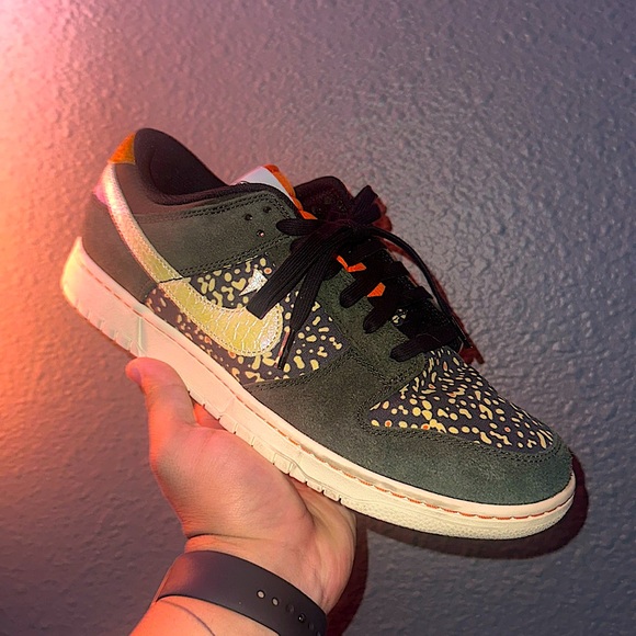 Nike | Shoes | Nike Dunk Low Se Gone Fishing Rainbow Trout | Poshmark